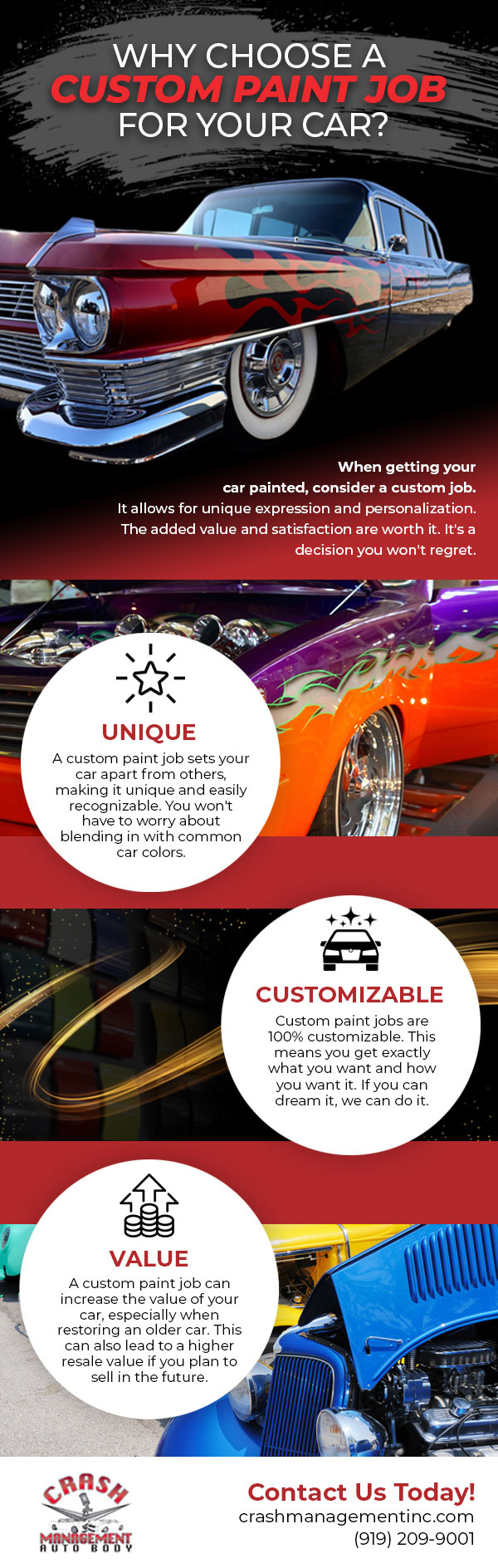 Why Choose a Custom Paint Job for Your Car? [infographic] | Crash ...